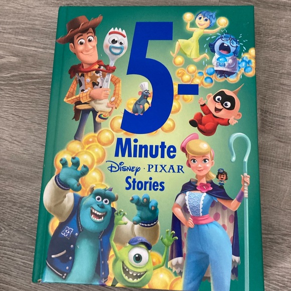 Other | Pixar 5 Minute Stories | Poshmark